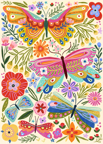 Snippets of Whimsy – Happy, whimsical art